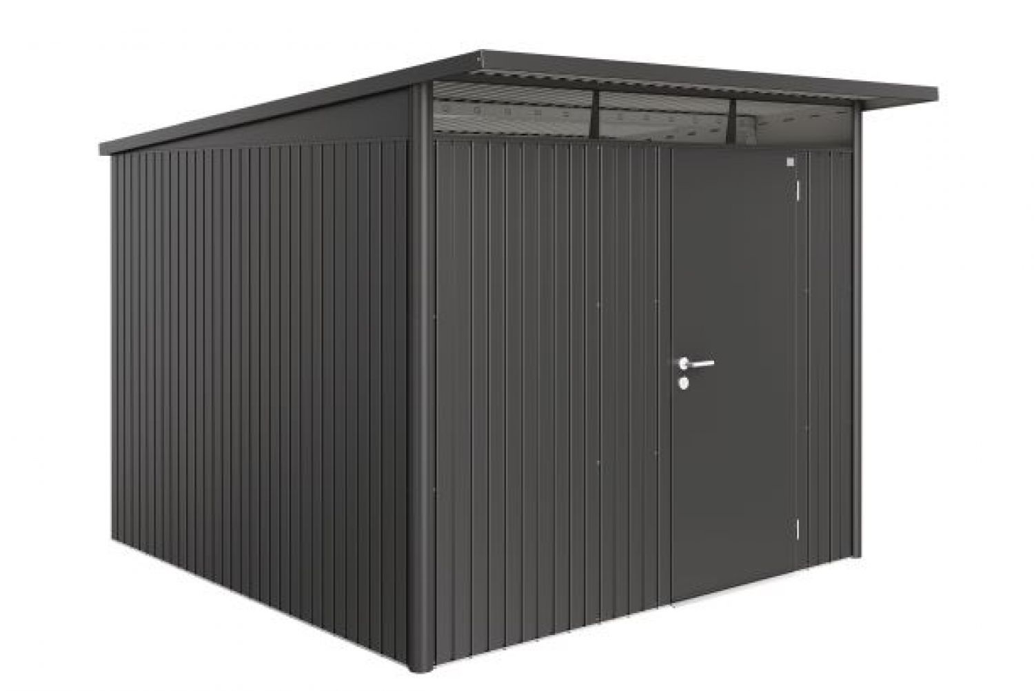 Metalen berging AvantGarde ECO A7 260x260x218 cm met enkele deur | Van ...