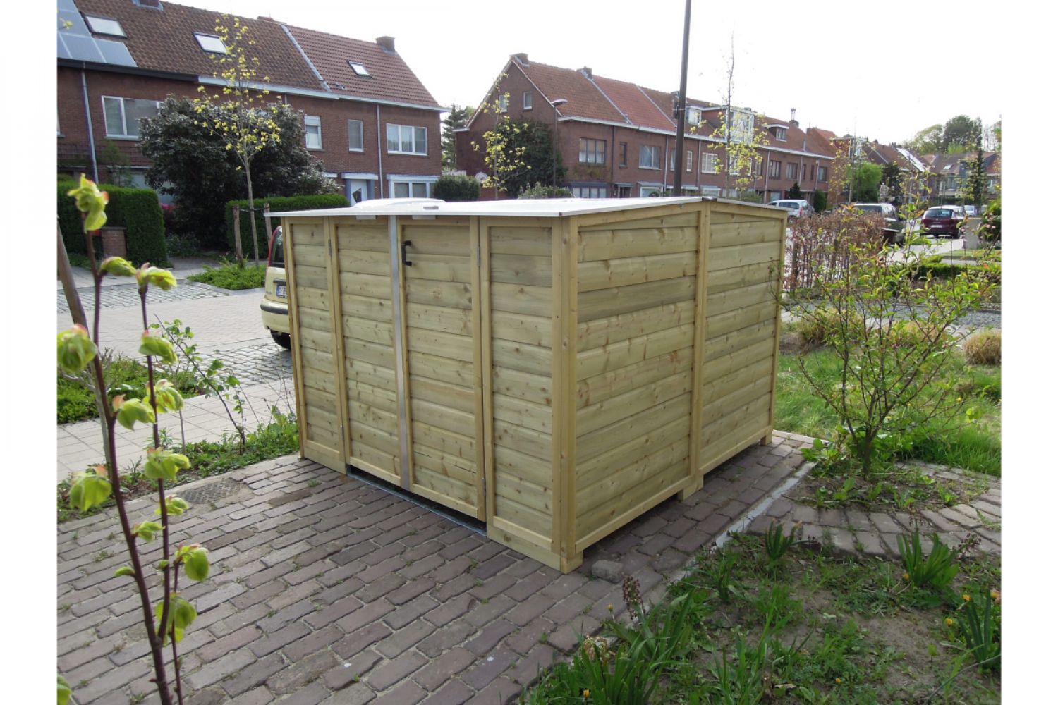 Multi-functionele fietsenberging voor elektrische fietsen 250x215x141 ...
